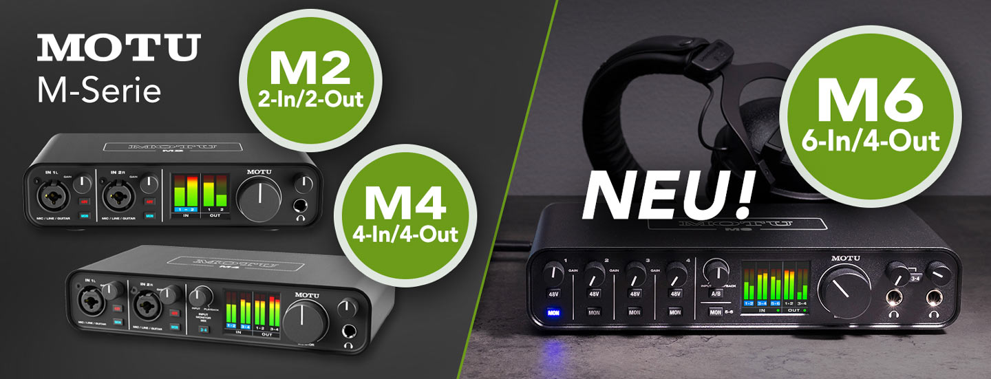 MOTU M-Serie | Deutschland